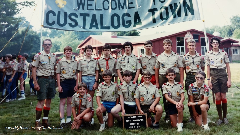 Scout camp…a long time ago! | My Home Among The Hills